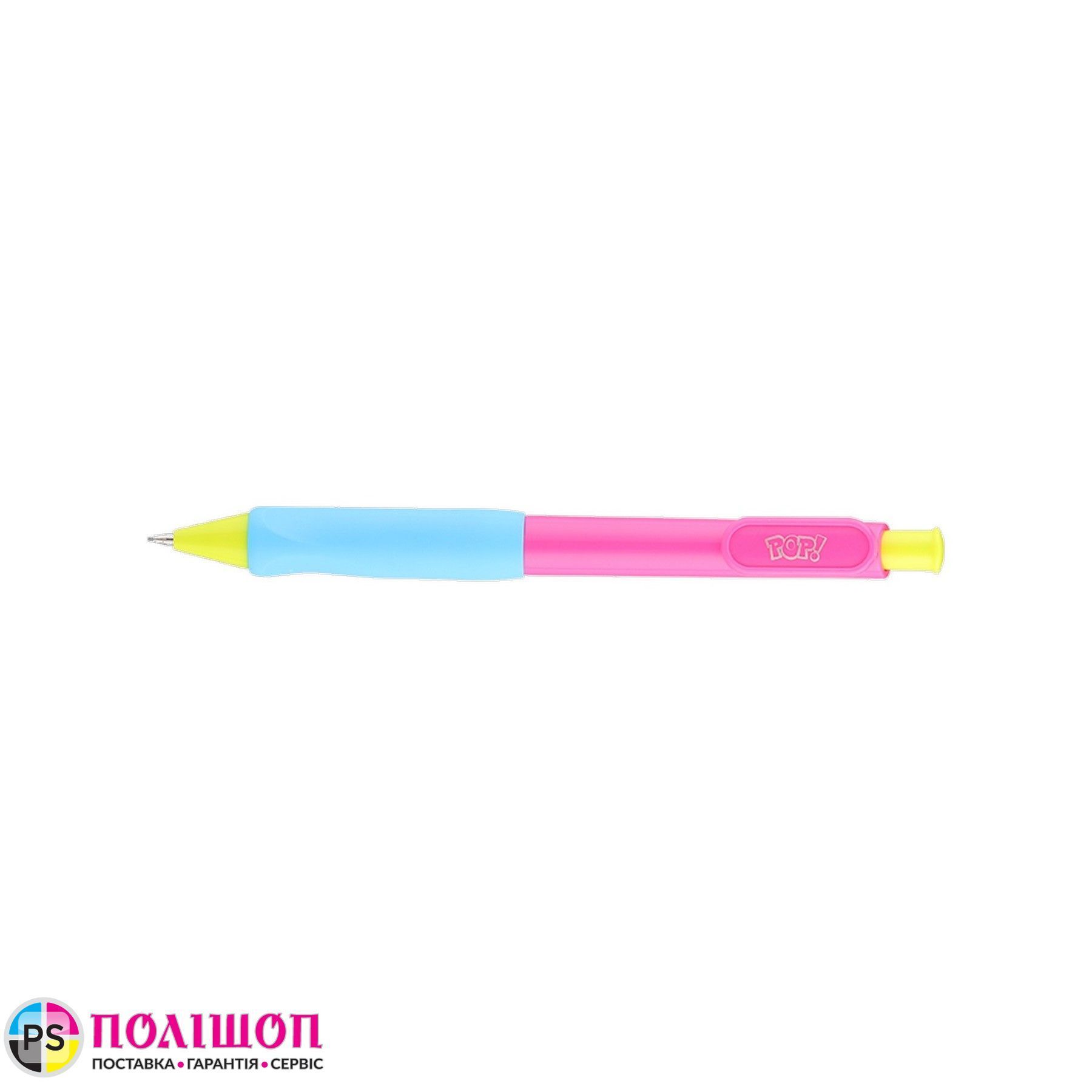 Олівець механічний Deli POP HB 0.5мм трикутний рожевий. Ціна до знижки ...